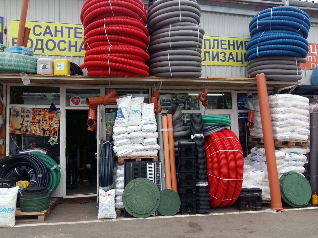 Banyo ve klozet mağazaları Santexnika, Moskova ve Moskovskaya oblastı, foto