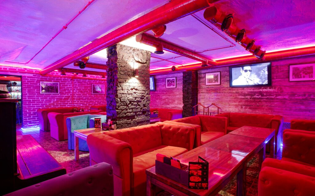 Nargile kafeler BlackStory, Moskova, foto