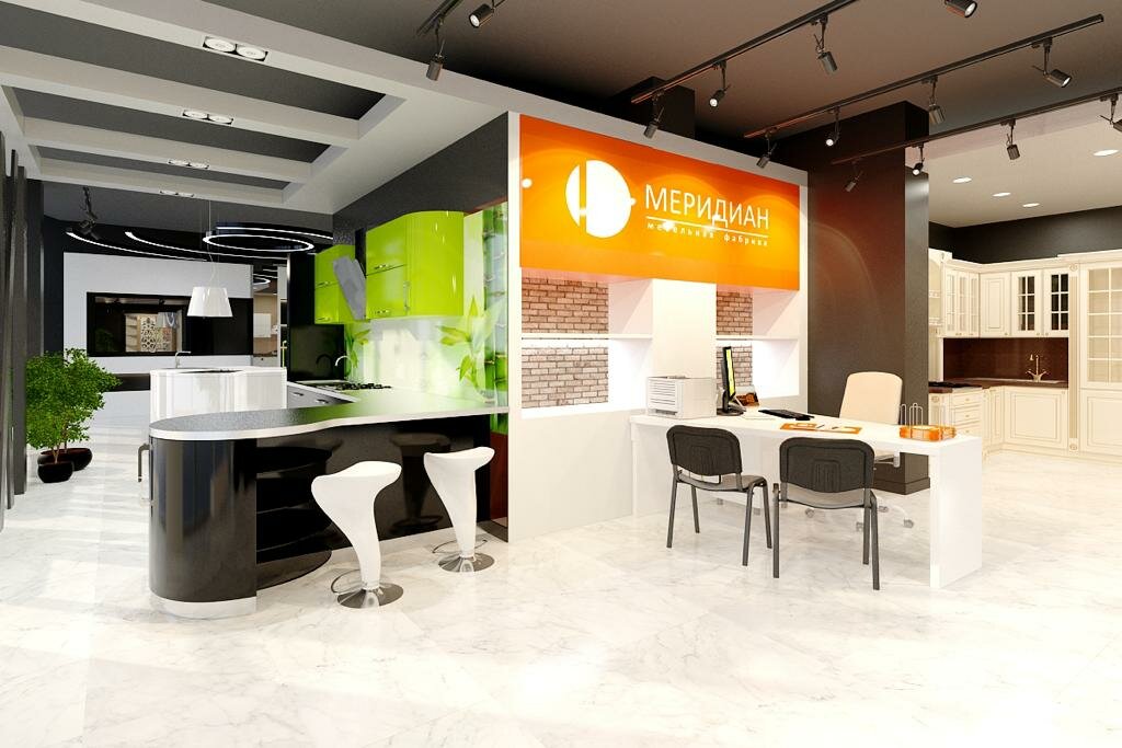 Mutfak mobilyaları Meridian&Olivin, Omsk, foto