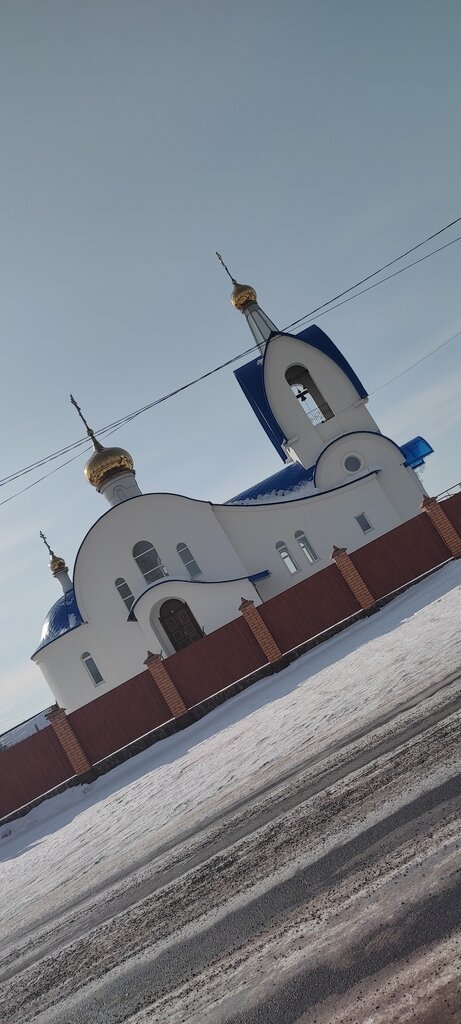 Ortodoks kiliseleri Church of the Intercession of Our Lady, Krasnoyarski krayı, foto