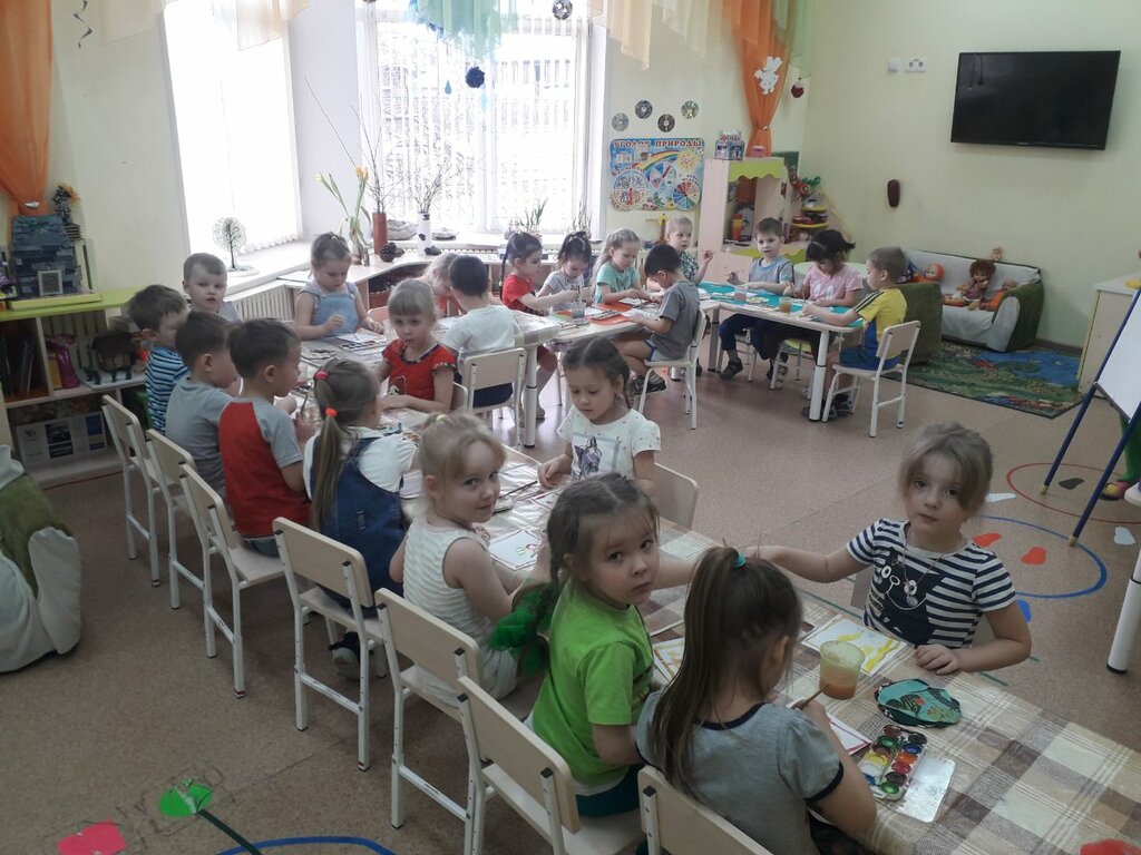 Anaokulları Beryozovsky detsky sad № 2, Krasnoyarski krayı, foto