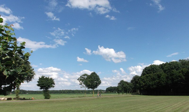 Kamp alanları Looierheide, Limburg, foto