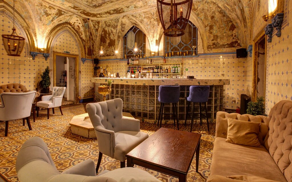 Nargile kafeler Hookah bar lounge, Moskova, foto