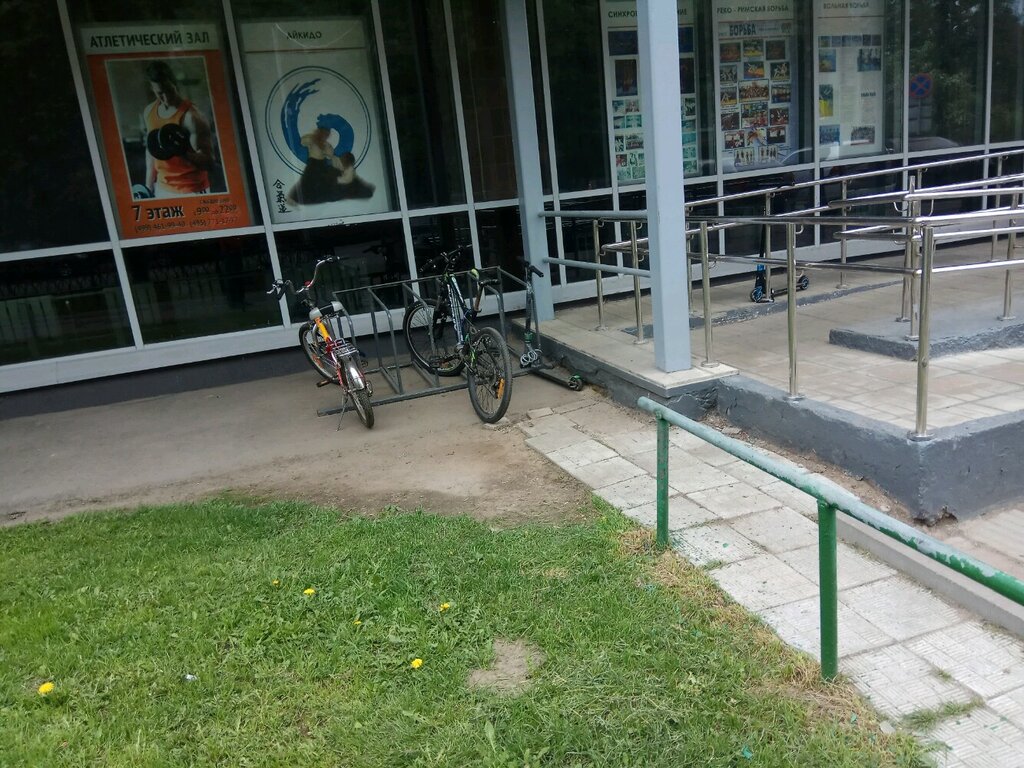 Bisiklet park yerleri Велопарковка, Moskova, foto