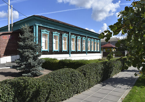 Müzeler ve sanat galerileri Алексеевский районный краеведческий музей, Volgogradskaya oblastı, foto