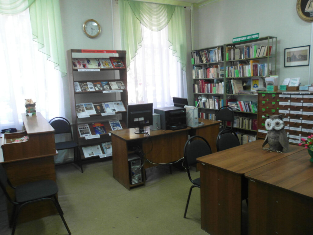 Kütüphaneler Lysogorskaya rural library No. 9, Stavropolski krayı, foto