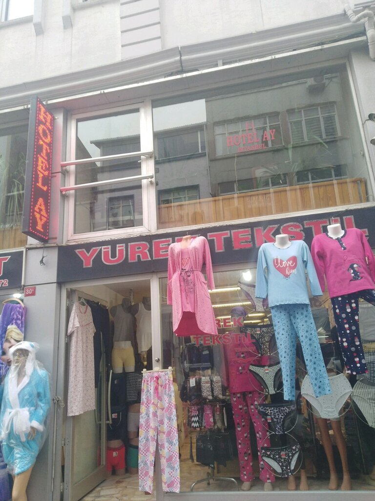 Giyim mağazası Yürek Tekstil, İstanbul, foto