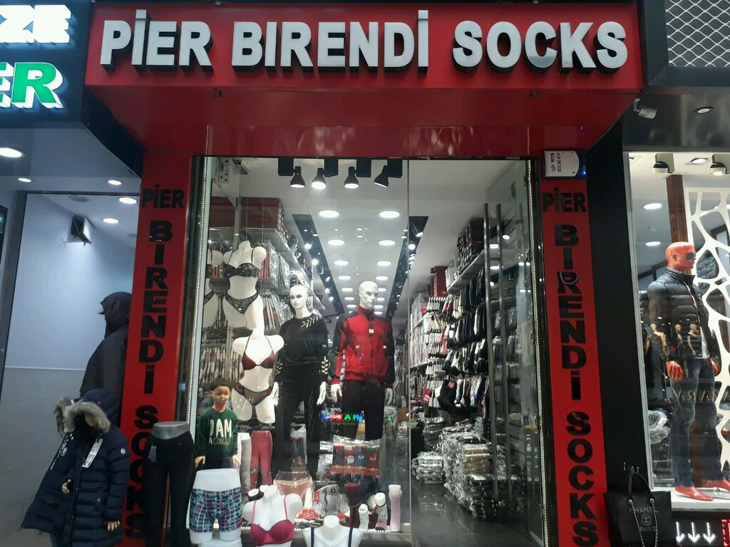 Çorap ve külotlu çorap mağazaları Pier Bırendi socks, İstanbul, foto