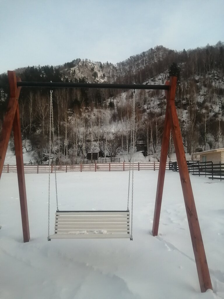 Konuk evi Manor of Chikmarev, Altay Cumhuriyeti, foto