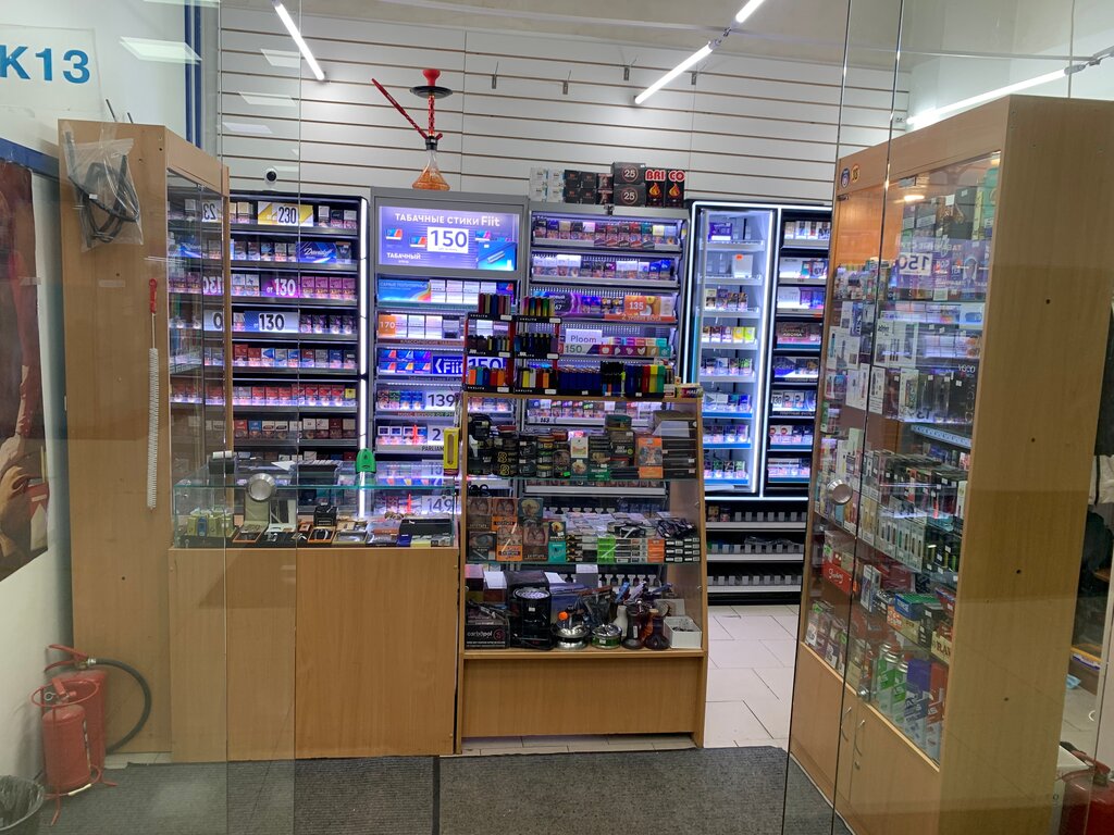 Tütün, sigara mağazaları Табак, Moskova, foto