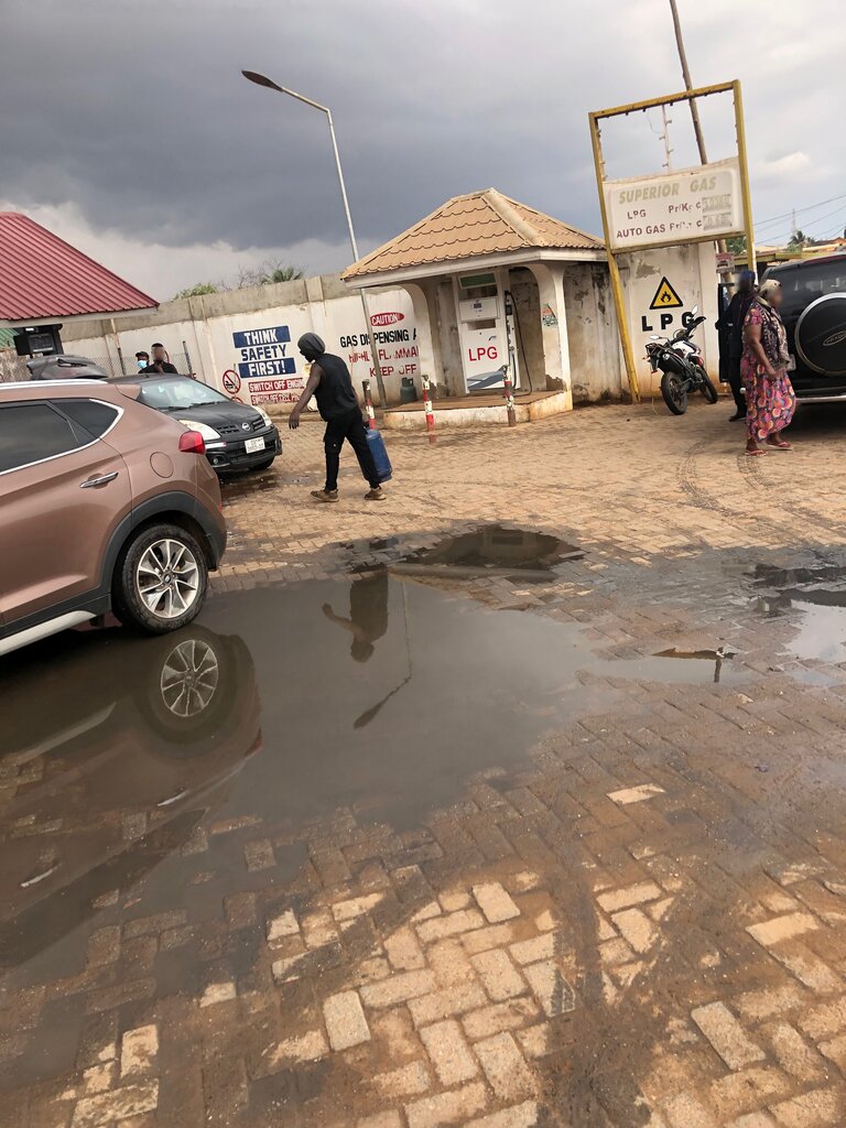 Benzin istasyonu Superior Gas Fuel Station, Dünya, foto