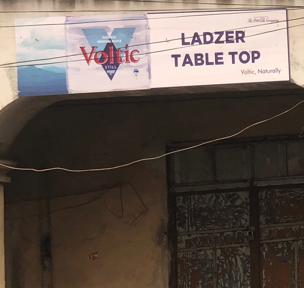 Market Ladder Table Top, Akra, foto