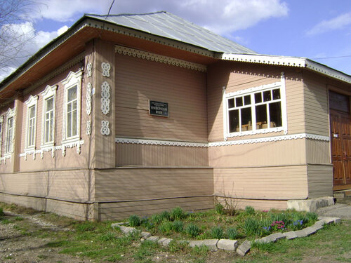 Müzeler ve sanat galerileri Вожегодский краеведческий музей, Vologodskaya oblastı, foto