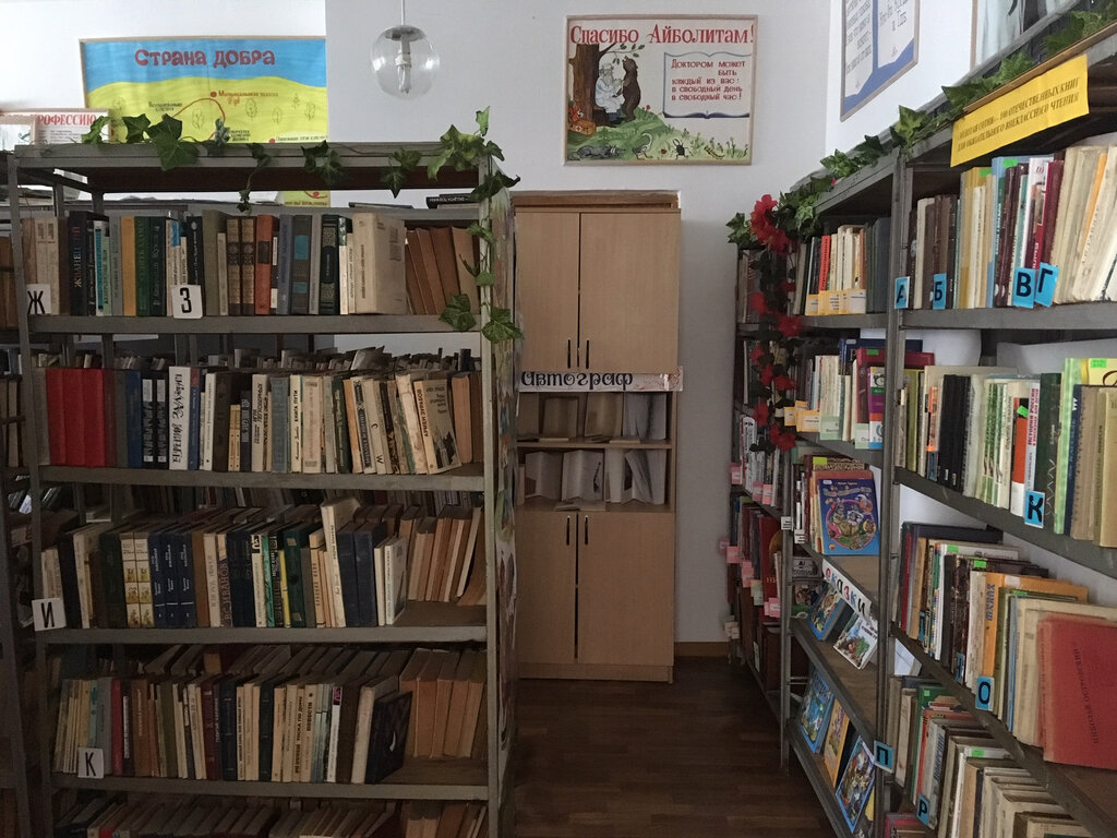 Kütüphaneler Библиотечный филиал № 2 с. Кенделен, Kabardino‑Balkarya, foto