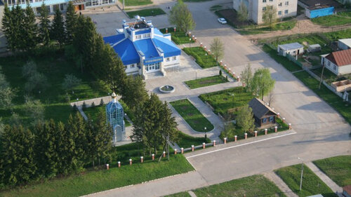 Müzeler ve sanat galerileri Memorial complex of the Pilot-cosmonaut of the Ussr A. G. Nikolaev, Çuvaşya, foto