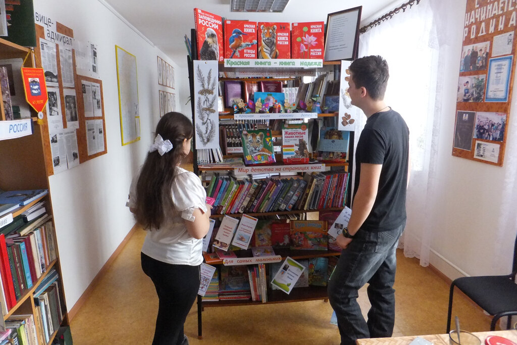 Kütüphaneler Головнинская библиотека-филиал № 3, Sahalin Bölgesi, foto