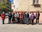 Остання адреса Адельгейма П. Б. Информационный знак (Reitarska Street No:6А), unutulmaz olayların yeri  Kiev'den