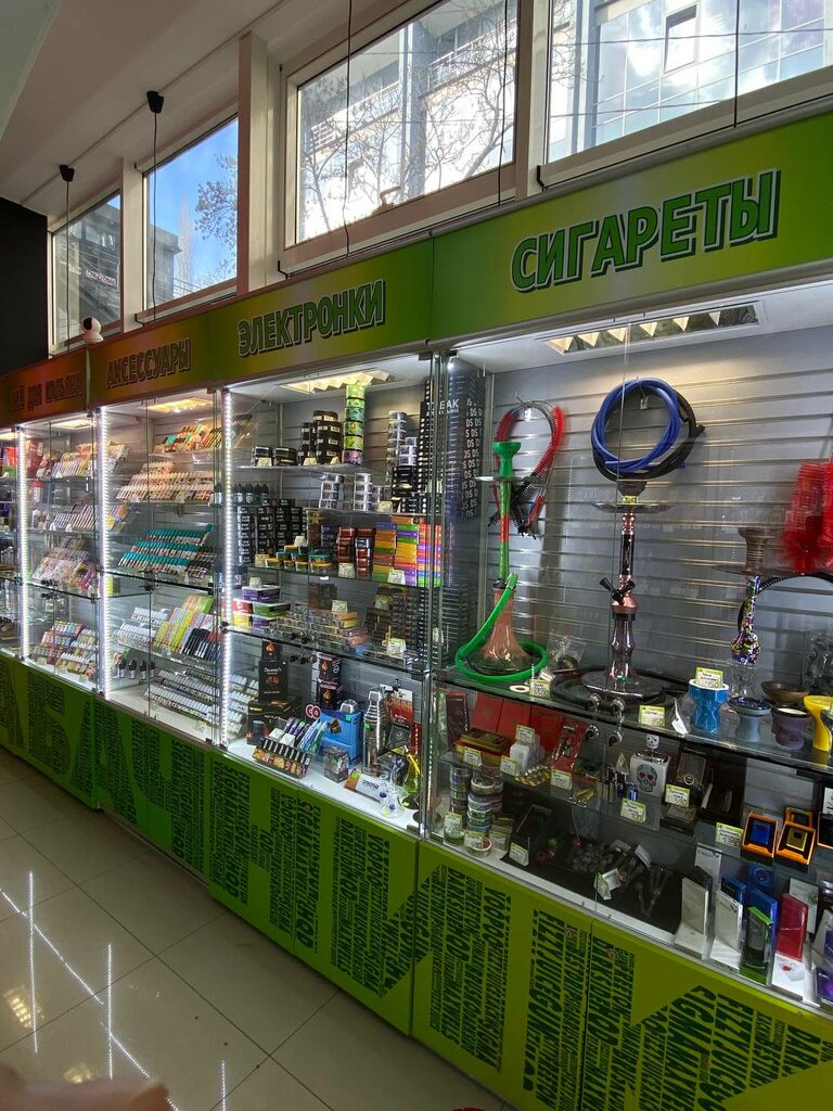 Elektronik sigara satış noktaları Tabachnik, Yalta, foto