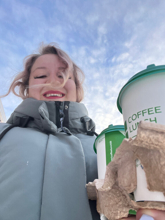 Kahve dükkanları Coffee Like, Novy Urengoy, foto