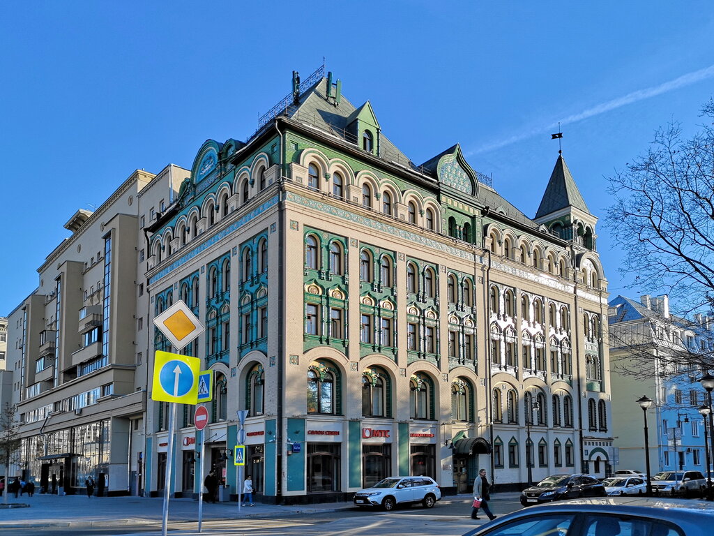 Turistik yerler Дом Миансаровой, Moskova, foto