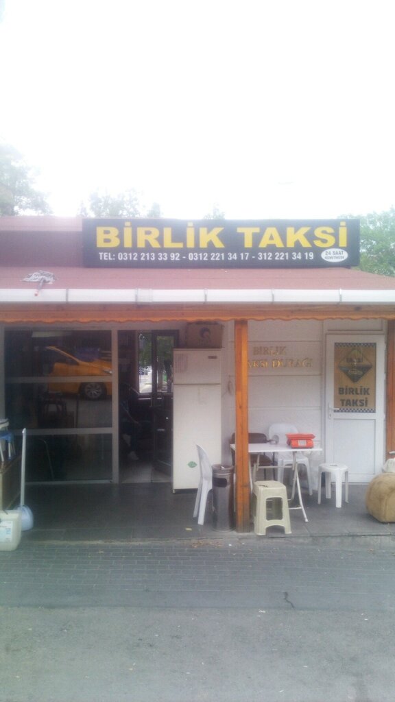 Taksi durağı Birlik Taksi, Ankara, foto