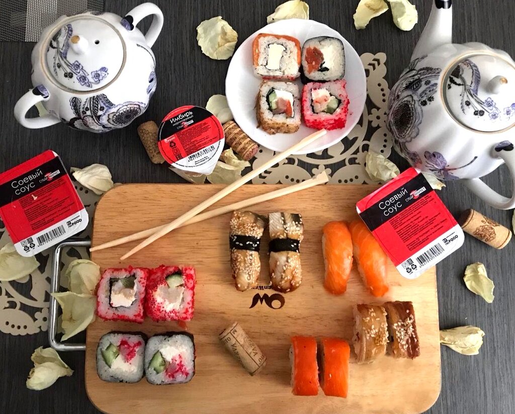 Suşi restoranı Sushi-Market, Volzhsk, foto