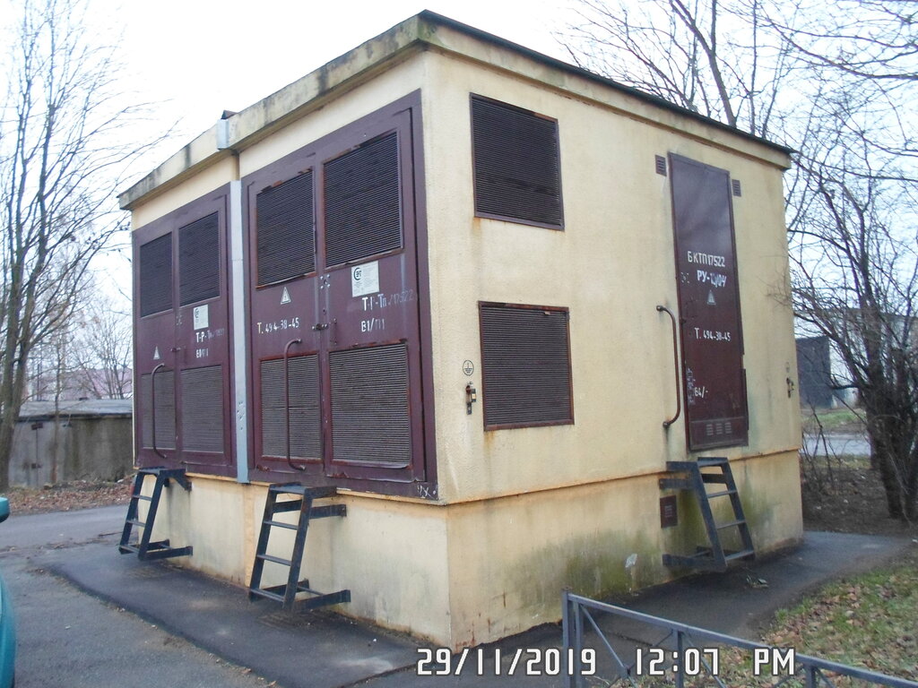 Mühendislik altyapısı Трансформаторная подстанция № 17521/17522, Saint‑Petersburg, foto