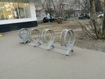 Bicycle parking (1st Volskaya Street No:22к1, Moscow), bisiklet park yerleri  Moskova'dan