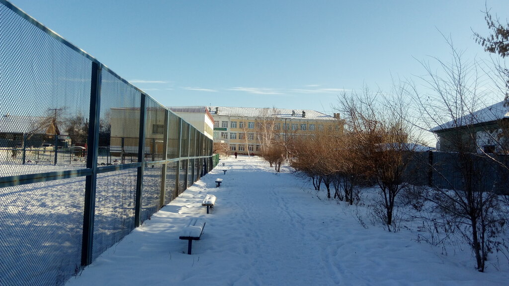 Ortaokul Secondary school No. 1 in the city of Tobyl, Kostanay eyaleti, foto