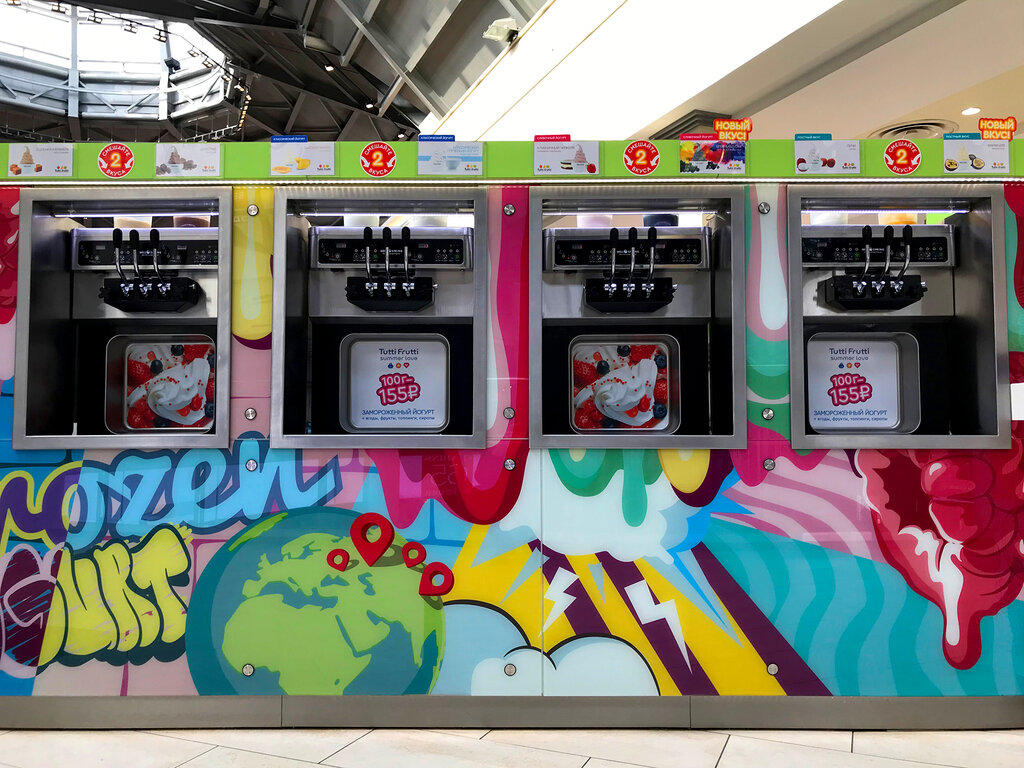 Pasta, şekerleme ve tatlı Summer Love Frozen Yogurt, Moskova, foto