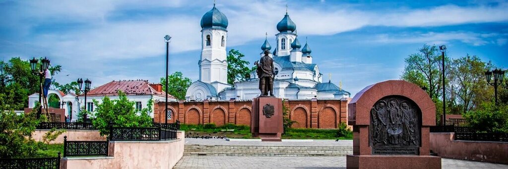 Anıt, heykel И.И. Неплюев, Troitsk, foto