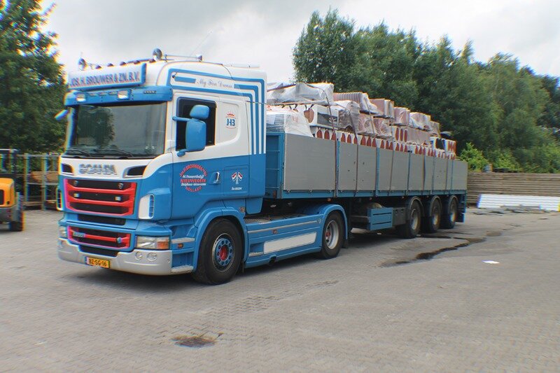 Toplu taşıma yönetimi ve bakımı Brouwer & Zn Int Transportbedrijf, Utrecht eyaleti, foto