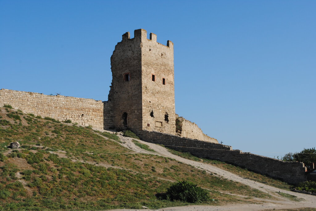 Turistik yerler Башня Криско, Feodosya (Kefe), foto