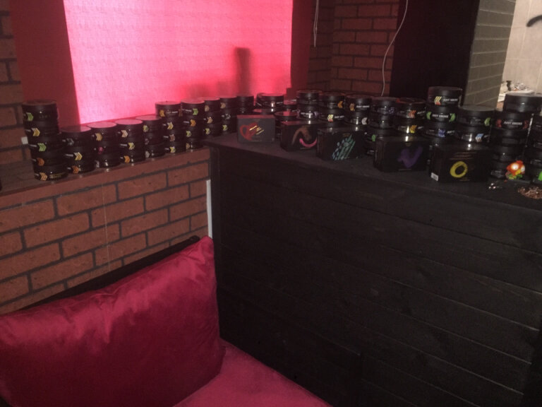 Nargile kafeler Firelounge, Moskova, foto