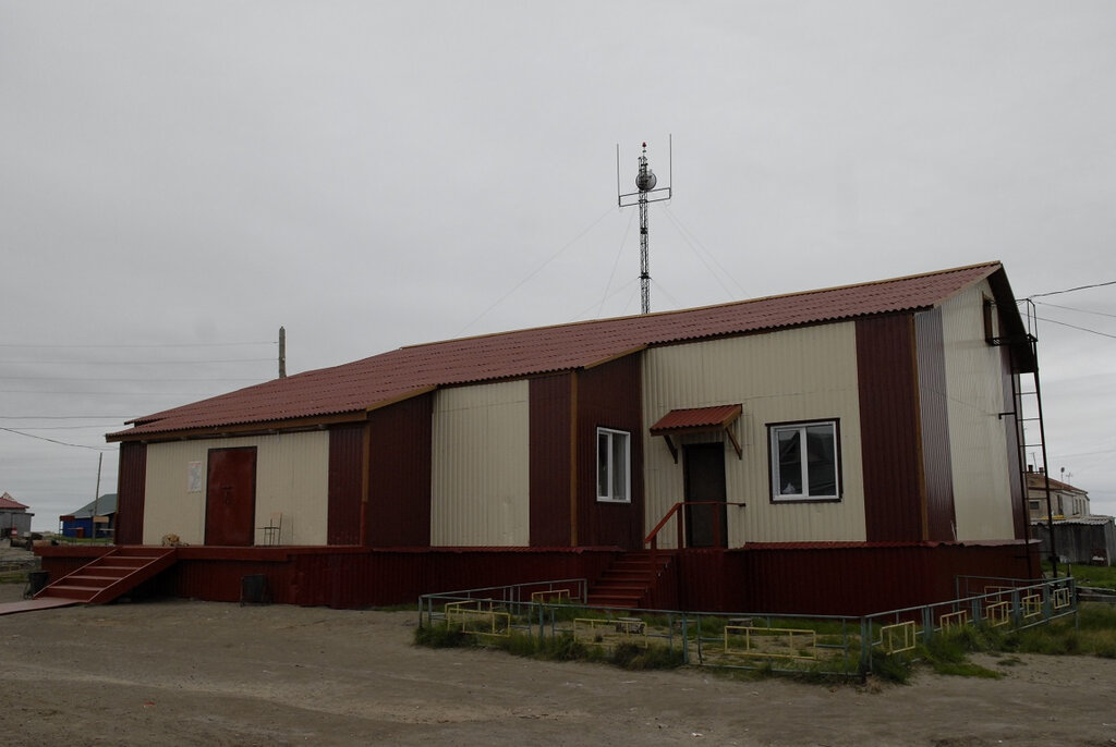 Kültür ocakları Сюнайсалинский дом культуры, Yamal‑Nenets Özerk Bölgesi, foto