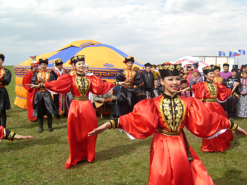 Kültür ocakları Районный дом культуры, Kalmukya, foto