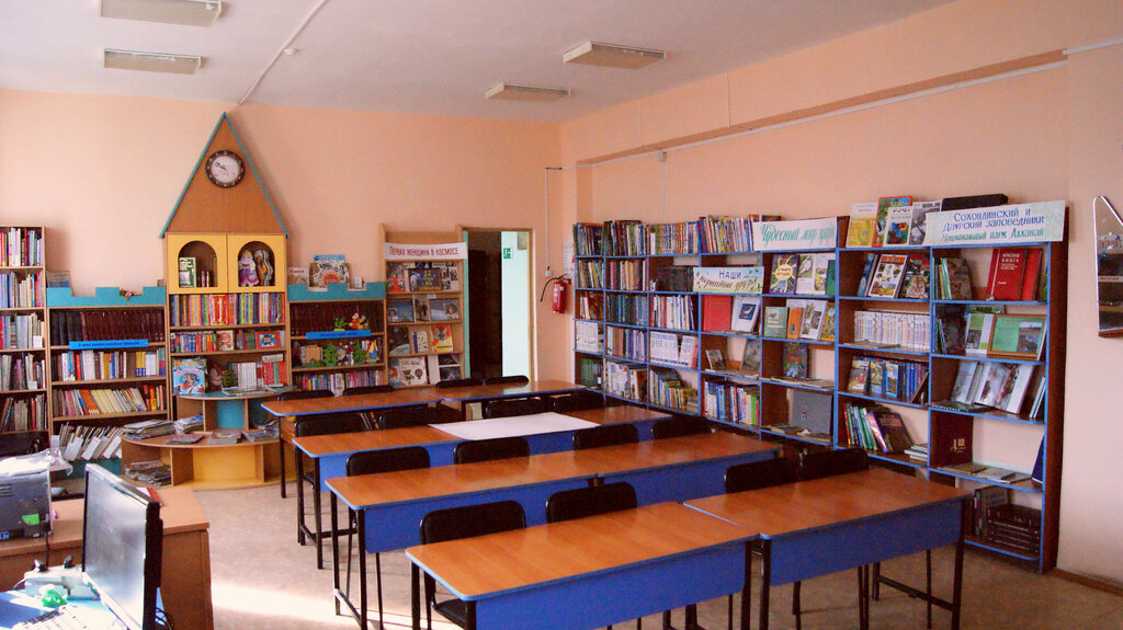 Kütüphaneler Transbaikal Regional Library named after Tsyben Zhamtsarano, Zabaykalski krayı, foto