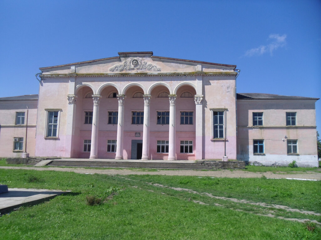 Kültür ocakları Dom Kultury, Muk, Adıge Cumhuriyeti, foto