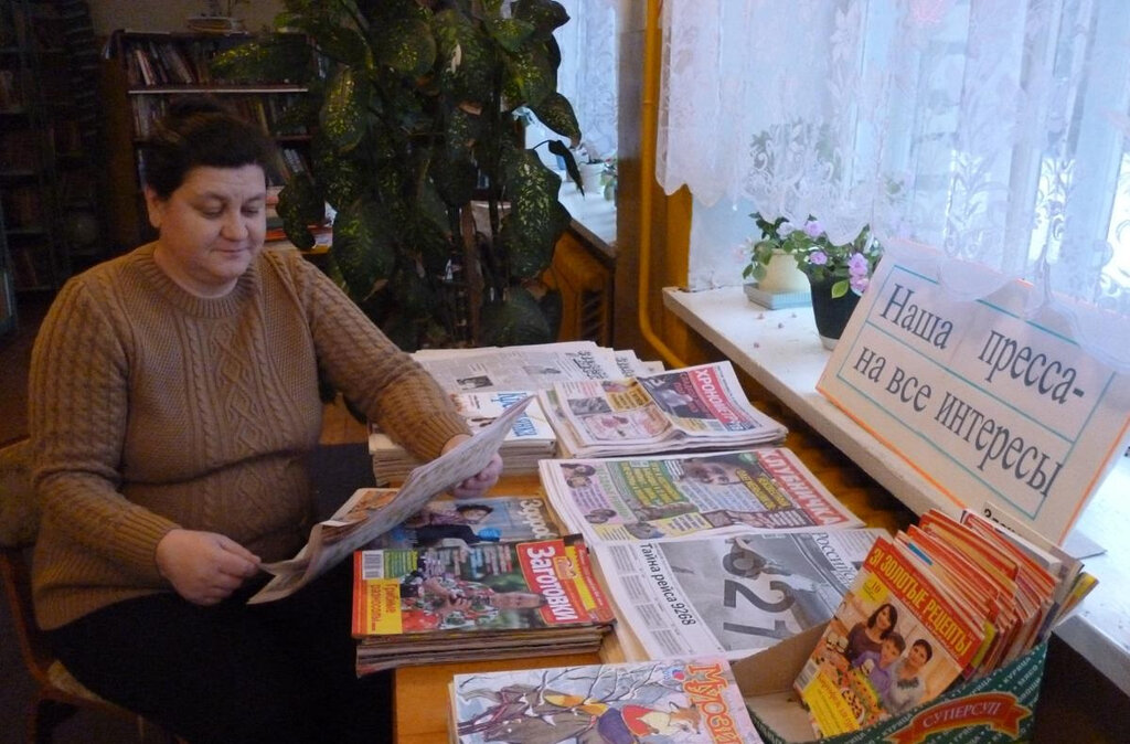 Kütüphaneler Вожеровская сельская библиотека-филиал № 3, Kostromskaya oblastı, foto