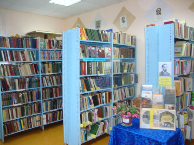 Kütüphaneler Миглинская сельская библиотека, Yaroslavskaya oblastı, foto