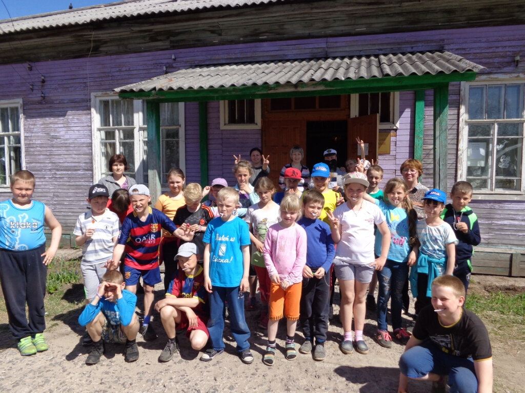 Kültür ocakları Porozhsky Dk, Arhangelskaya oblastı, foto