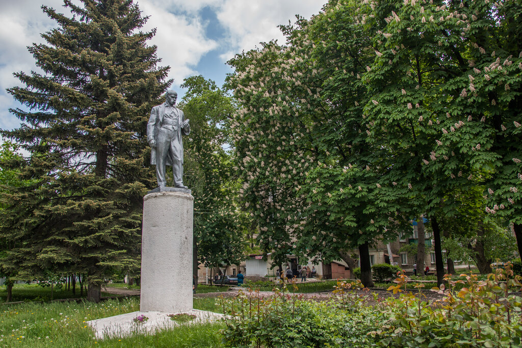 Anıt, heykel Тарас Григорьевич Шевченко, Antracit, foto