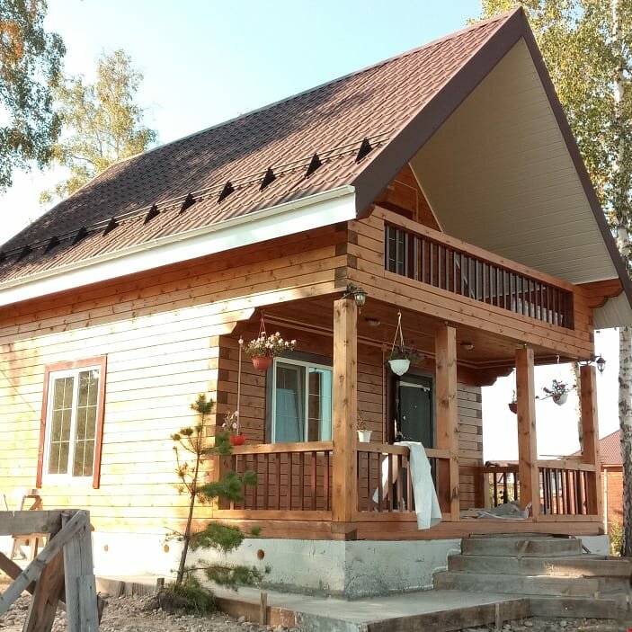 Ahşap endüstrisi Siberhome.com, İrkutskaya oblastı, foto