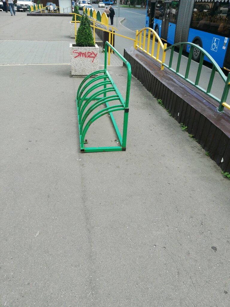 Bisiklet park yerleri Велопарковка, Moskova, foto