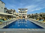 Teras Cafe Bar Pansiyon (İzmir, Seferihisar, Tepecik Mah., 1034 Sok., 1), otel  Seferihisar'dan