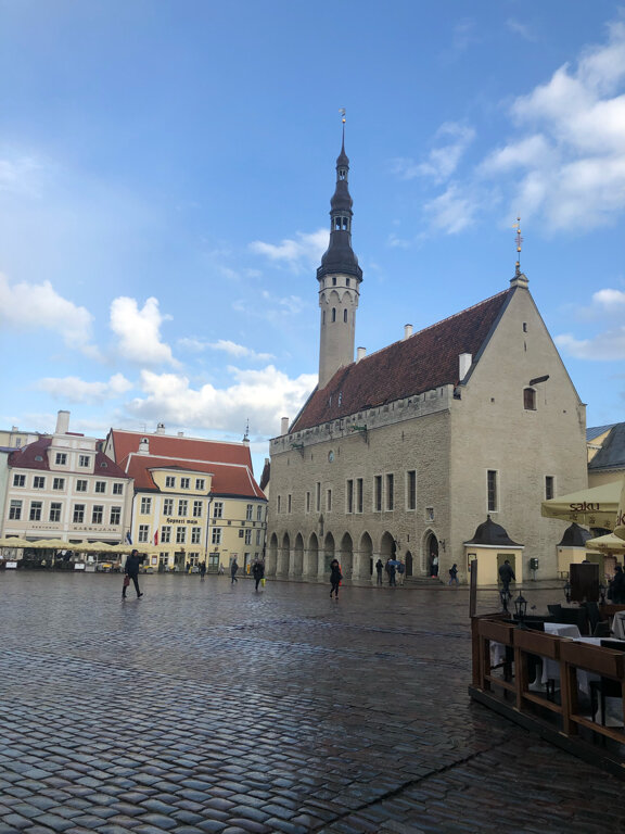 Turistik yerler Tallinn City Hall, Tallin, foto