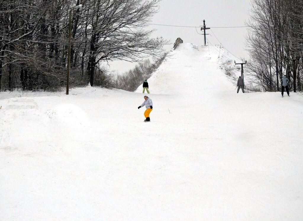 Kayak merkezi Ski resort Sorokino, Belgorodskaya oblastı, foto