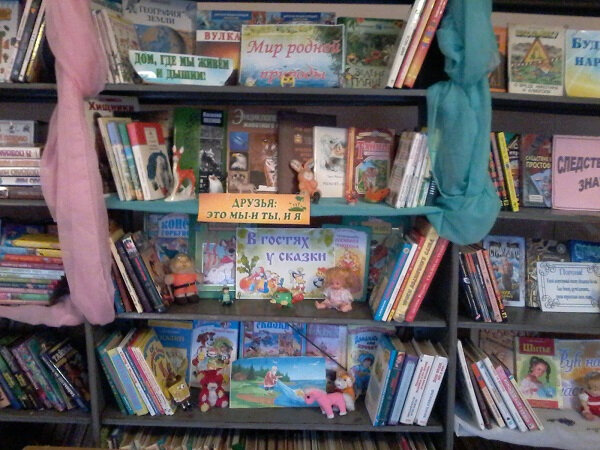 Kütüphaneler Медовская сельская библиотека, Voronejskaya oblastı, foto