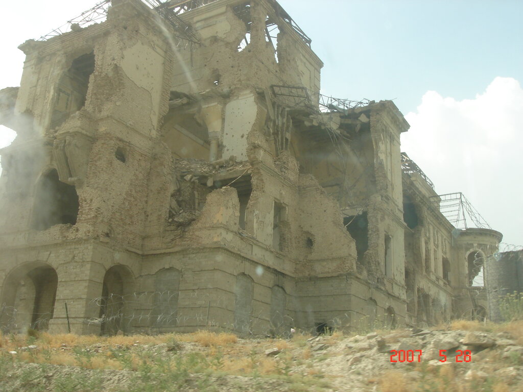 Turistik yerler Дворец Дар уль-Аман, Kabil, foto