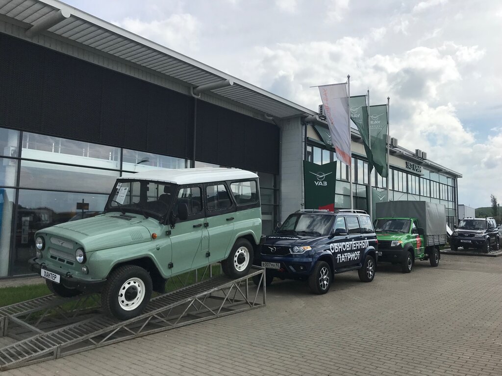 Otomobil satış galerileri Ofitsialny diler Uaz, Kırım Cumhuriyeti, foto